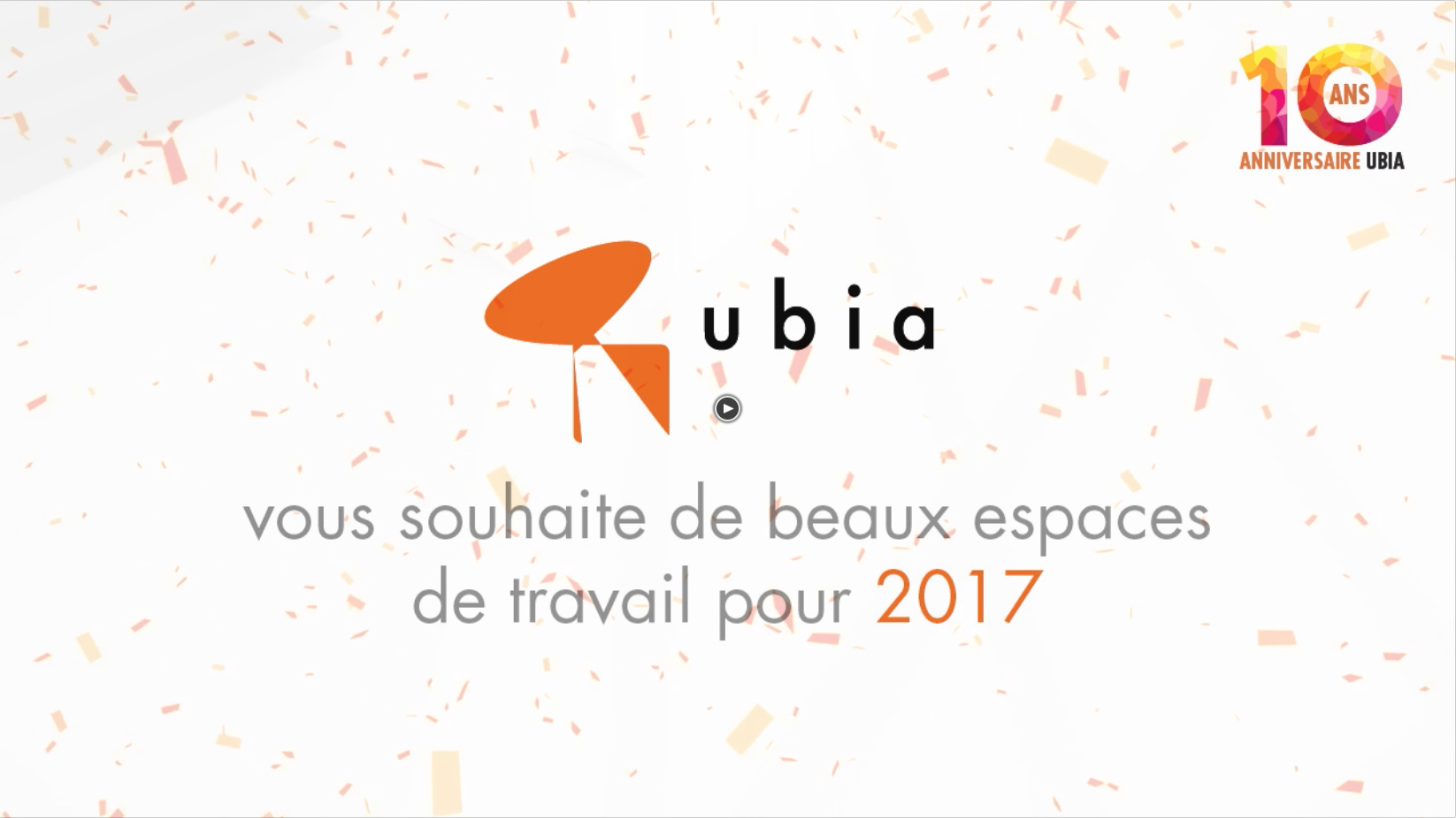 Ubia fête ses 10 ans ! - Ubia
