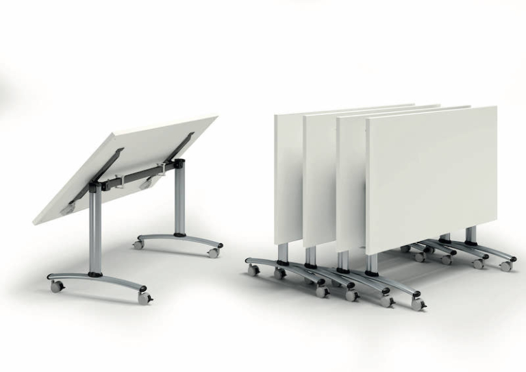 Tables modulables plateau rabattable : flexibilité et gain d’espace