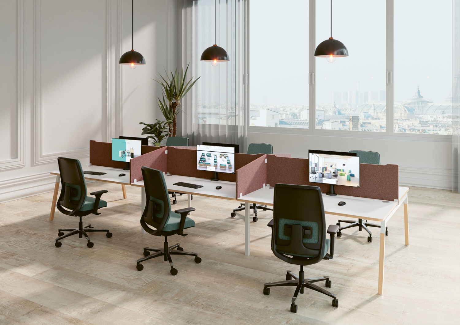 Optimisez vos bureaux avec des écrans acoustiques performants